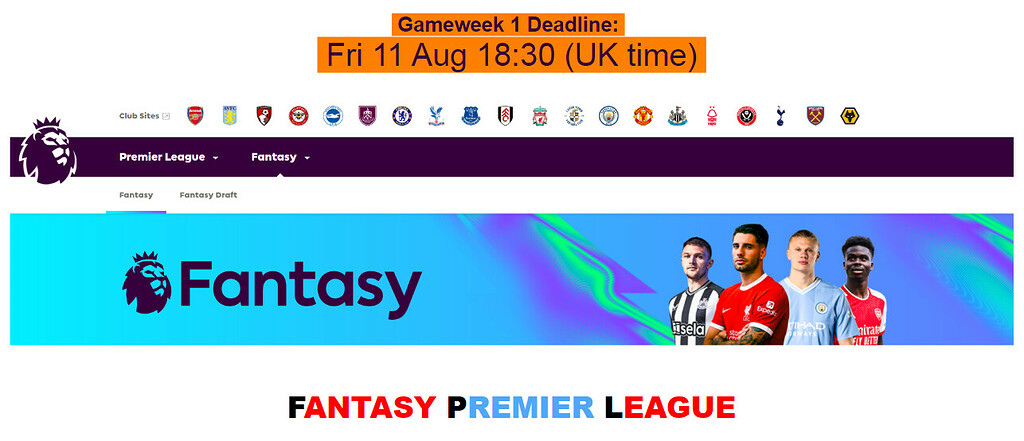 FPL - WINNER TAKES ALL - 2023/24 (Money Leagues) - Fantasy Sports - The ...